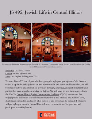 Jewish Life in Central Illinois | The Program in Jewish Culture ...